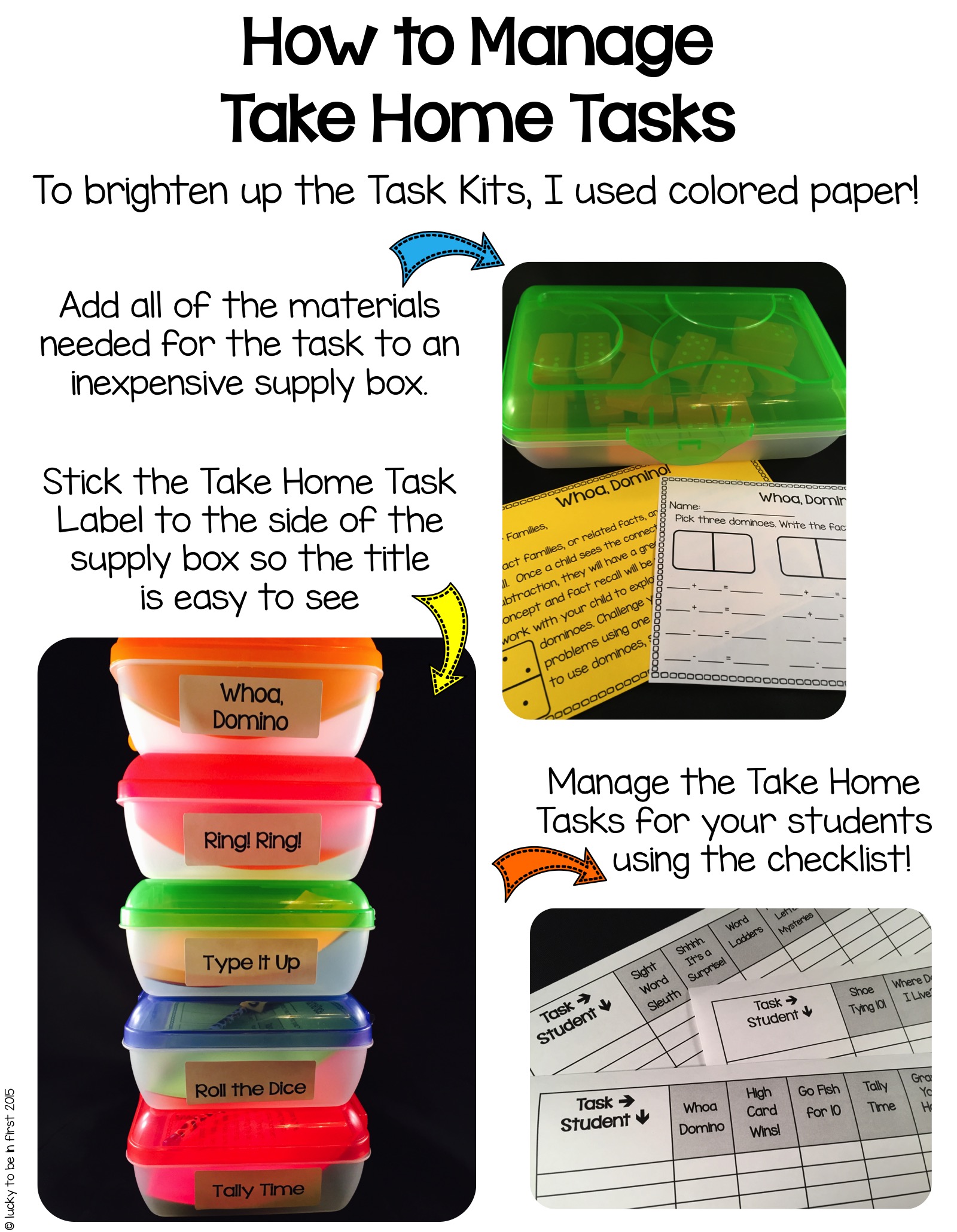 Take Home Tasks First Grade Homework Take Home Tasks First Grade Homework