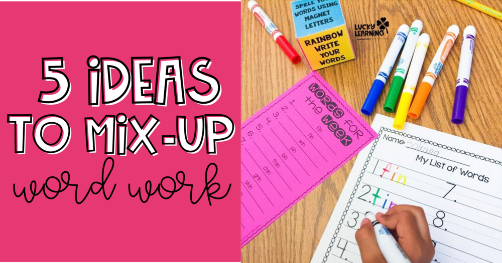 Daily 5 Word Work Ideas For 1st Grade 5 Fun Activities To Try Daily 5 Word Work Ideas For 1st Grade 5 Fun Activities To Try