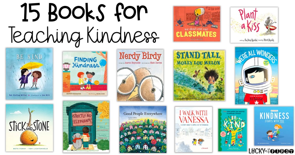 15 Books for Teaching Kindness to Kids | Lucky Learning with Molly Lynch