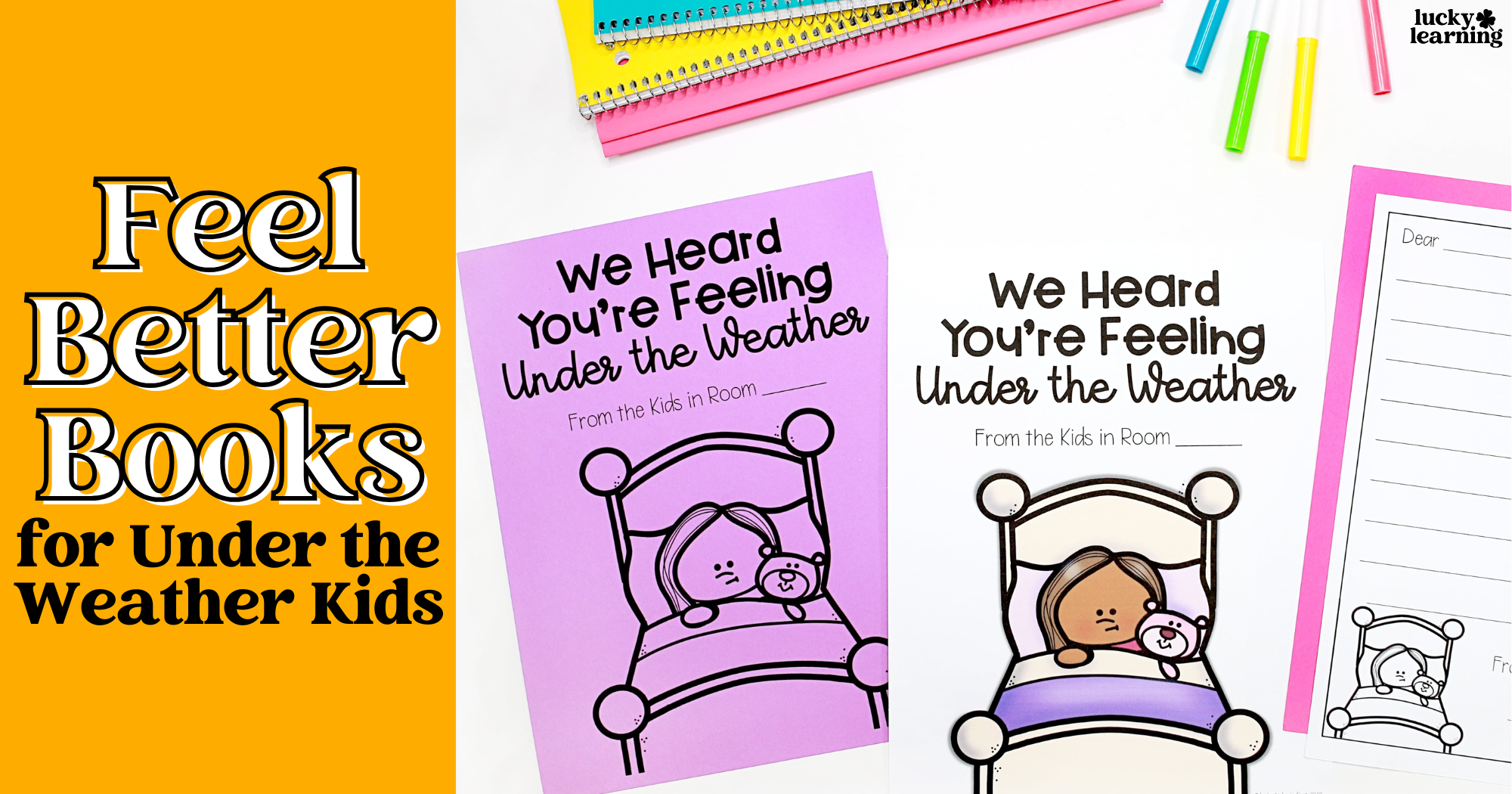 Feel Better Books! | Lucky Learning with Molly Lynch