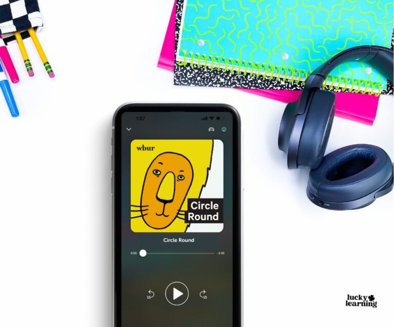 The Best Podcasts for Kids | Lucky Learning with Molly Lynch