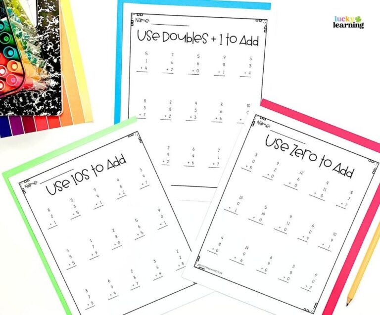 How to Teach Adding Three Numbers | Lucky Learning with Molly Lynch